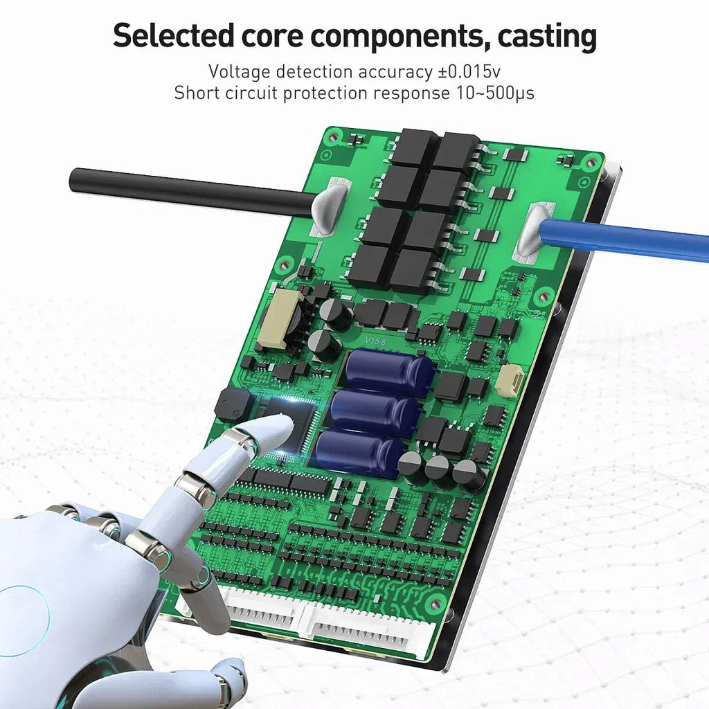 JK Smart BMS 100A 4S to 8S 0.6A Active Balance Bluetooth BMS for ...