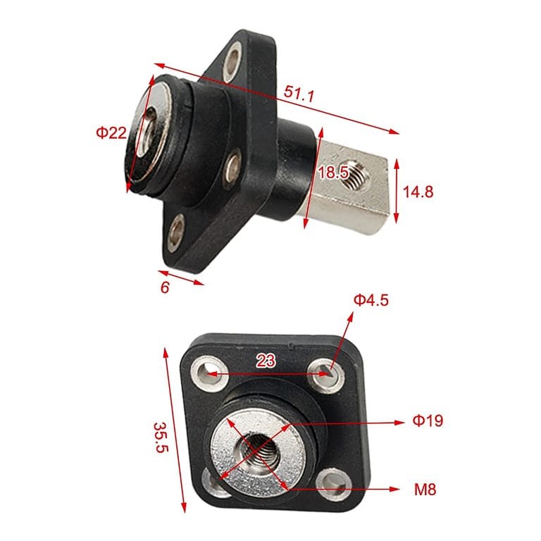 High Quality Battery Terminal 200A Pure Copper LifePO4 Lithium Battery ...