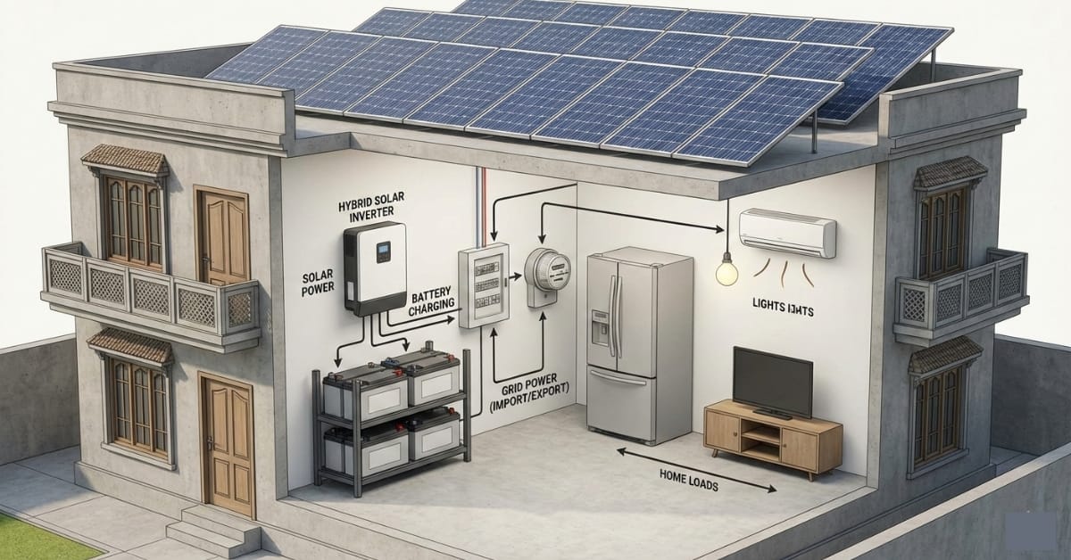 Hybrid Solar Inverters in Pakistan: How to Choose the Right One
